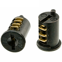 Haworth HW162 BLACK FINISH LOCK CORE Office Furniture Replacement Lock ...