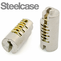 Steelcase XF2625 Office Furniture Replacement Lock Core — QuickShipKeys.com