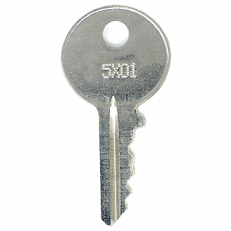 CompX Chicago 5X16 File Cabinet , Desk or Cubicle Replacement Key ...