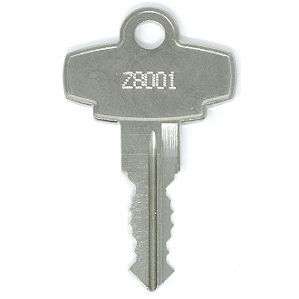 Craftsman Z8024 Toolbox Replacement Key — QuickShipKeys.com