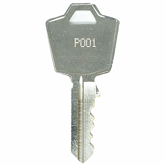 ESP P041 File Cabinet , Desk or Cubicle Replacement Key — QuickShipKeys.com