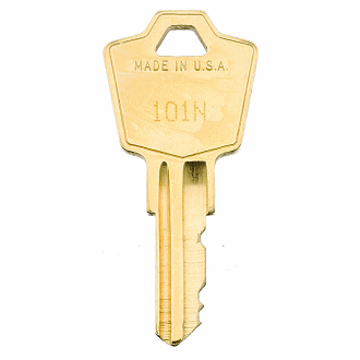 HON 141N File Cabinet , Desk or Cubicle Replacement Key — QuickShipKeys.com