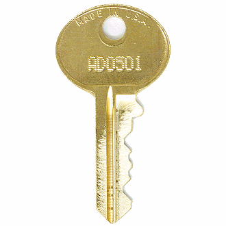Hudson AD0535 Mailbox Replacement Key — QuickShipKeys.com