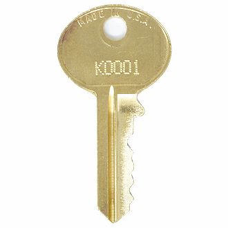 Hudson K0535 Mailbox Replacement Key — QuickShipKeys.com
