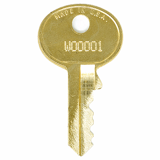 Master Lock WO0778 Padlock Replacement Key — QuickShipKeys.com