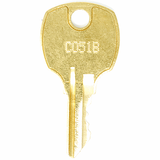 CompX National C070B Safe Lock Replacement Key — QuickShipKeys.com