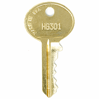 Teskey HG320 File Cabinet , Desk or Cubicle Replacement Key ...